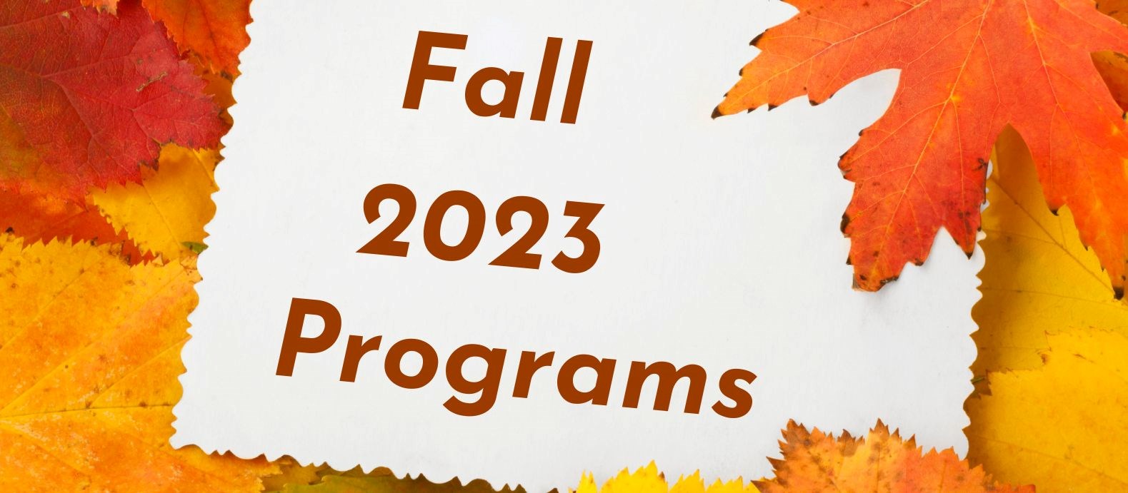 Upcoming Programs & Events